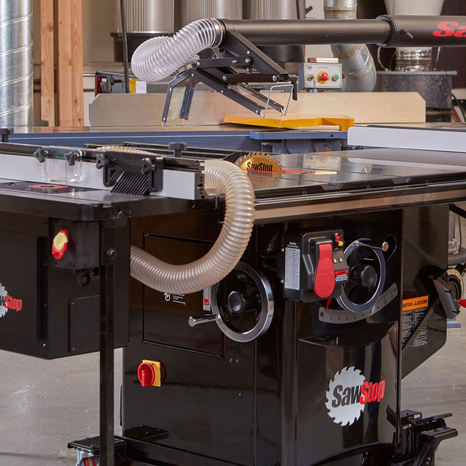 Saw Stop Table Saw Safety System for Accident Prevention - Scarlett, Inc.